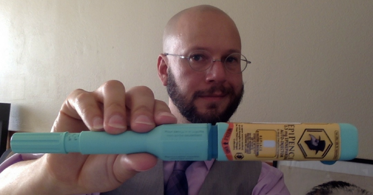 Pharma Hacker Michael Laufer Introduces the EpiPencil - Owner's Magazine